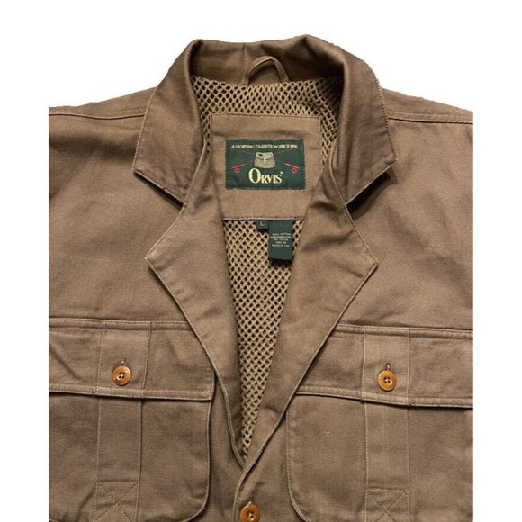 Orvis | Jackets & Coats | Vintage Orvis Safari Field Jacket Mens Large ...